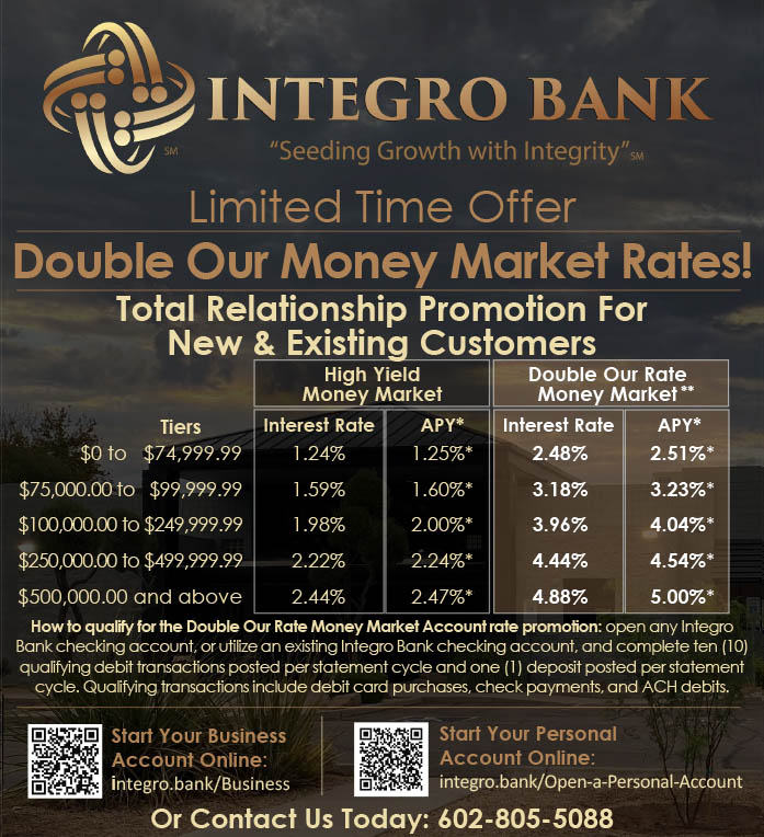 Integro Bank > Personal > Promotions