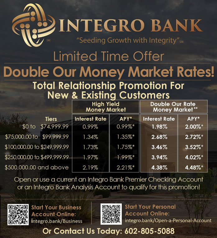Integro Bank > Personal > Promotions