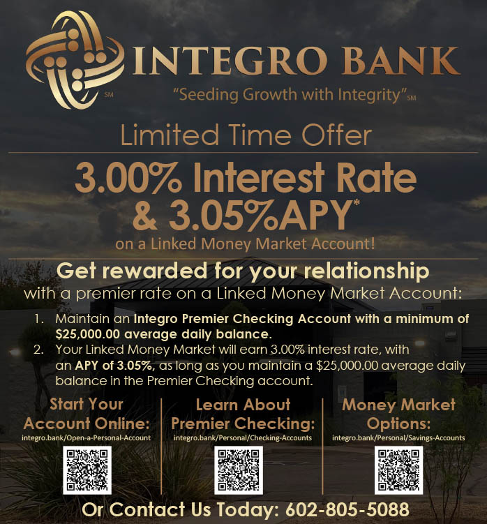 Integro Bank > Personal > Promotions