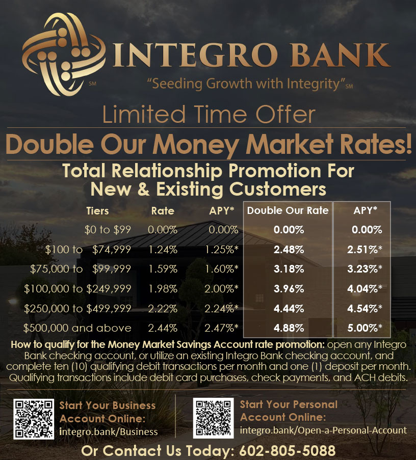Integro Bank > Personal > Promotions